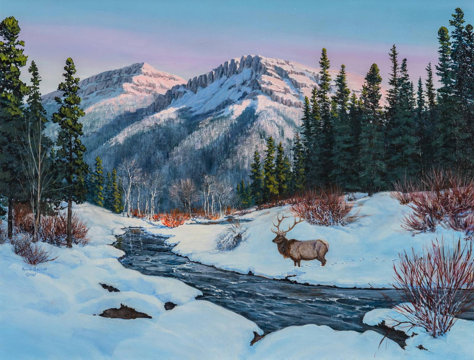 Marcia Ballowe, "first Light", 1987 Auction