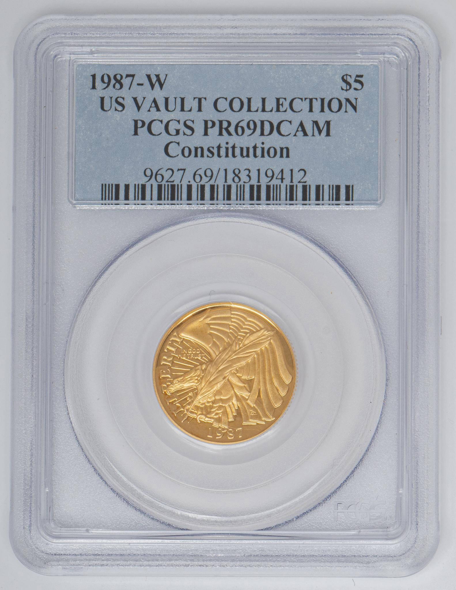 Gold Us Constitution Coin Auction