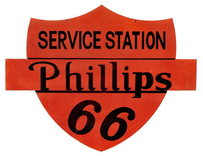 Phillip's 66 Service Station Sign