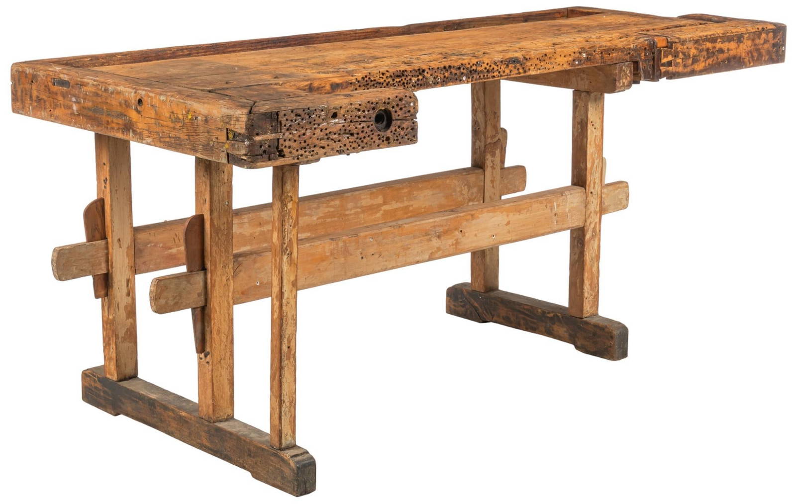 Rustic Work Bench Auction
