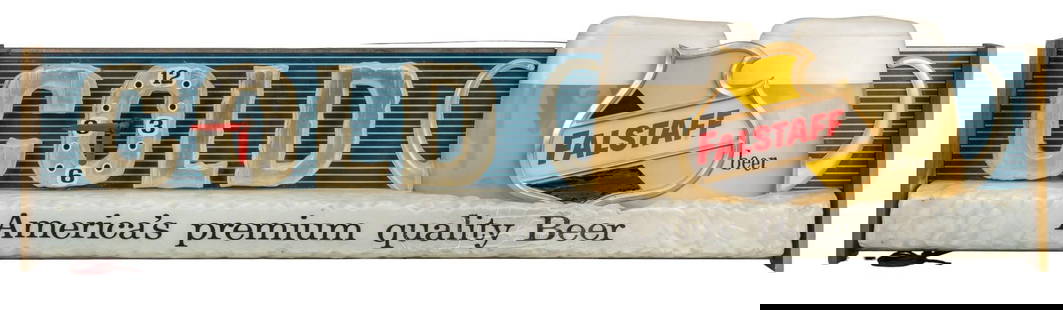 Falstaff Beer Sign Auction