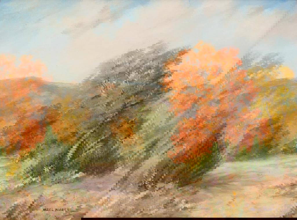 Hazel Massey, "autumn" Auction