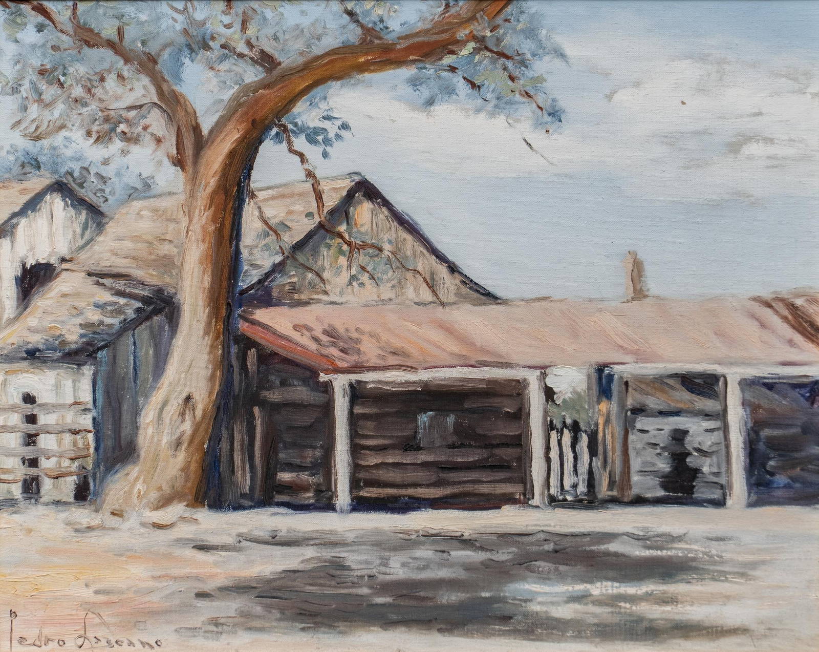 Pedro Lazcano, Old Barn Auction