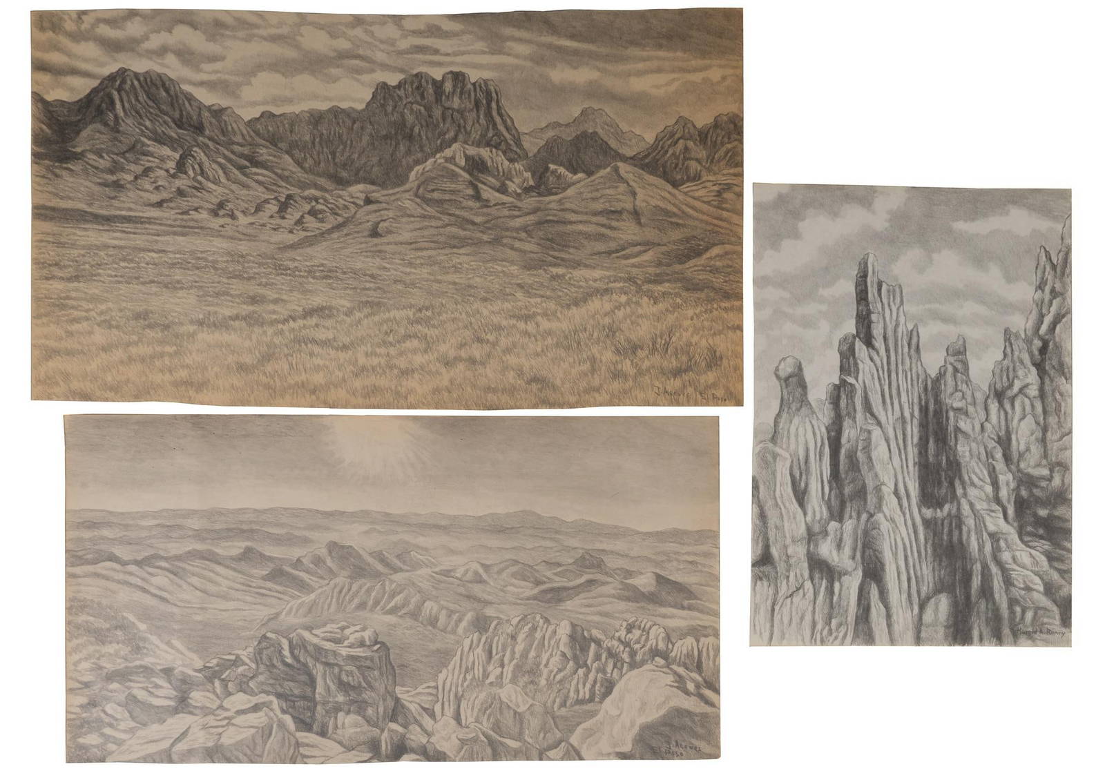 Harold Roney And Jose Aceves, Big Bend Country Auction