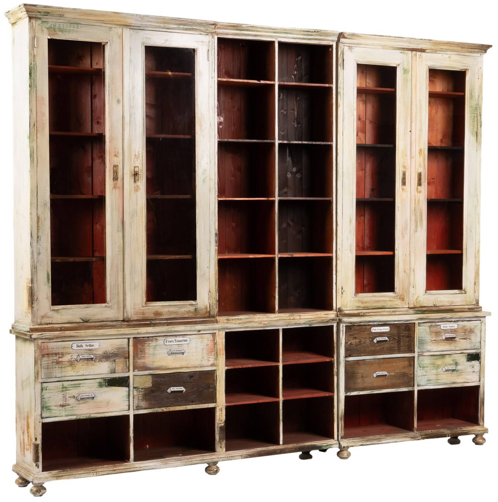General Store Display Cabinet Auction