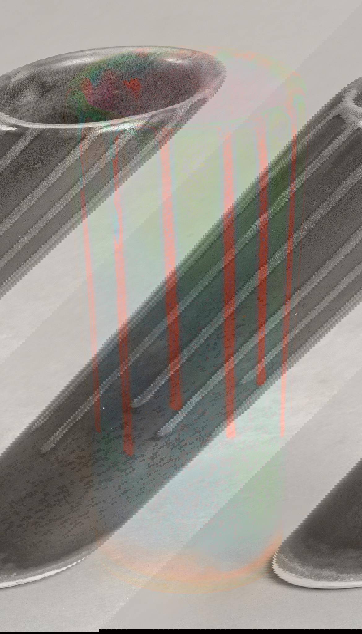 Harding Black, Drip Vase, 1960 Auction