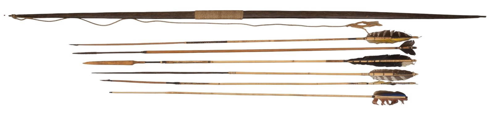 Native American Style Bow And Arrows