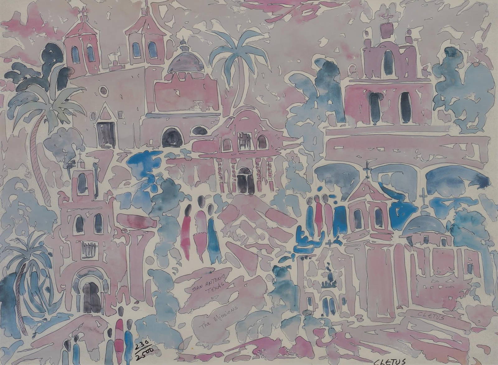 Brother Cletus Behlmann, San Antonio Missions Auction