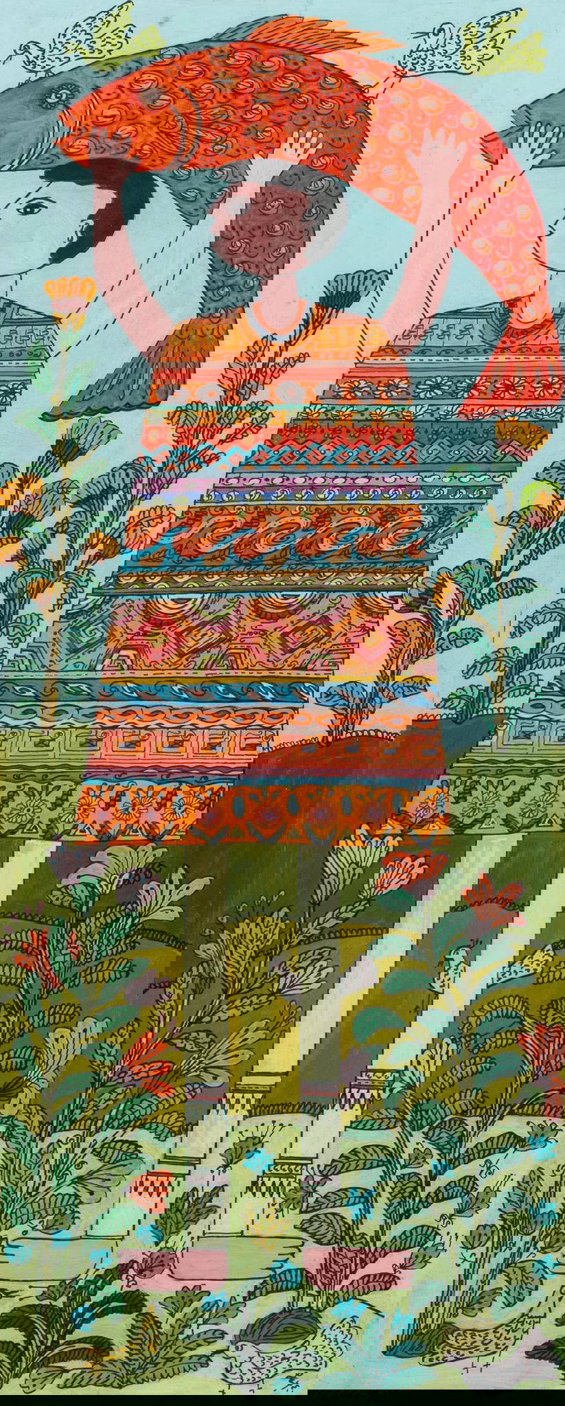 Vikki Carr | Manuel Lepe, Woman With Fish Auction