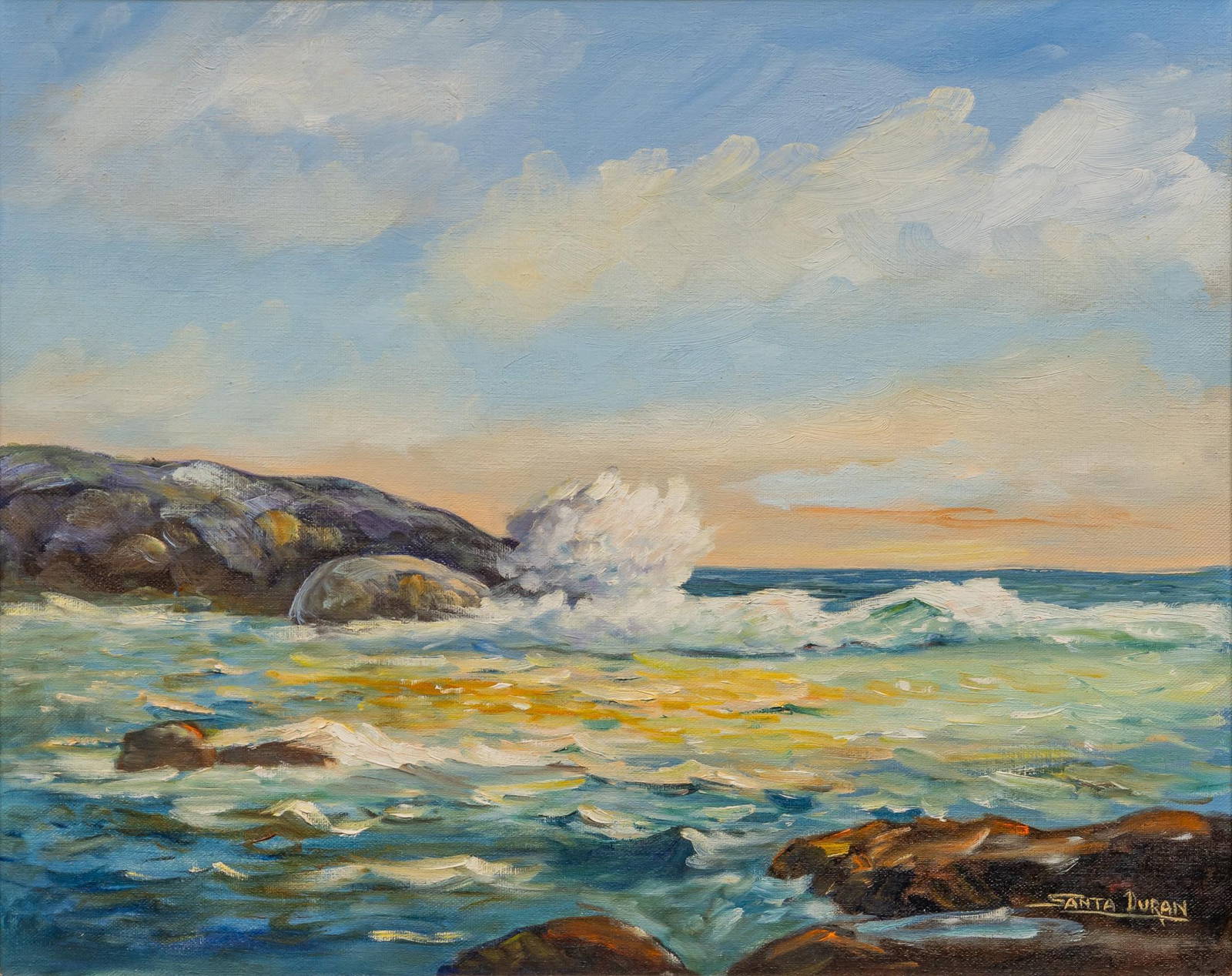 Santa Duran, "kauai Pacific In Hawaii", 1977 Auction