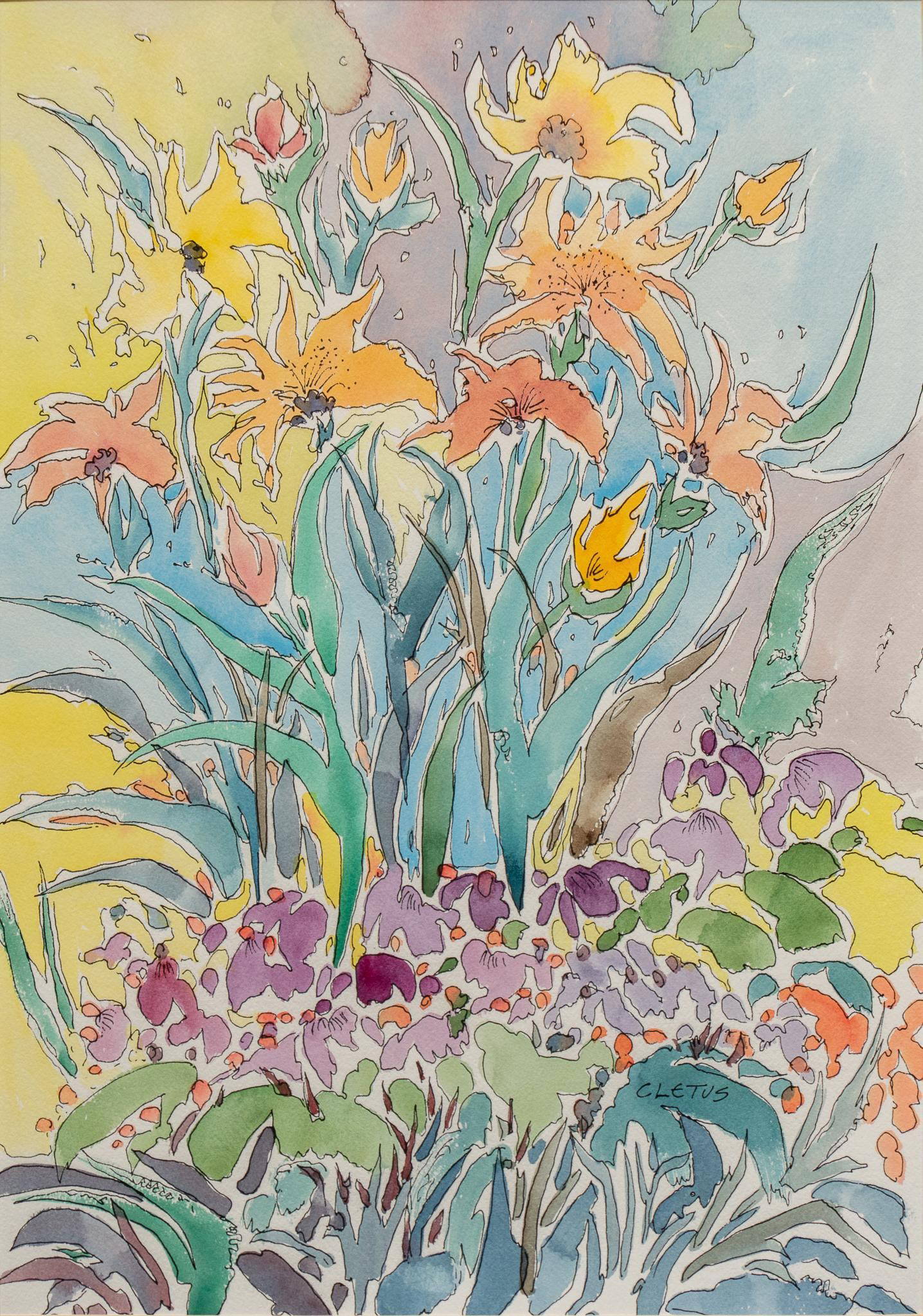 Brother Cletus Behlmann, Floral Arrangement Auction