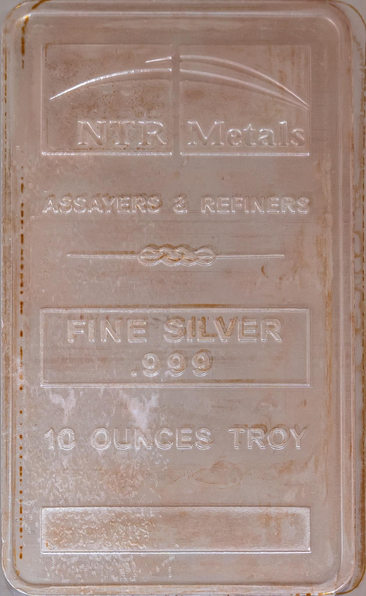 Ntr Metals 10 Oz Fine Silver Bar Auction