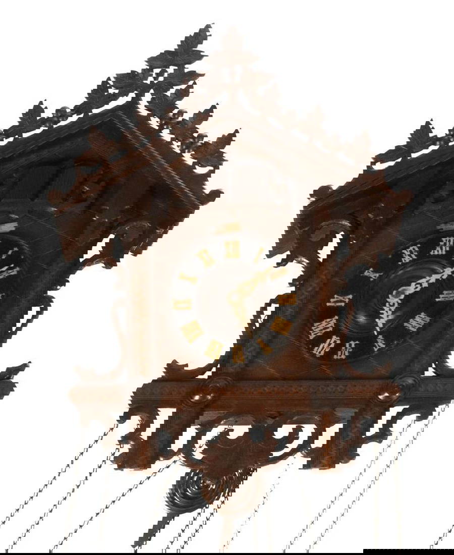 Railroad Cuckoo/quail Clock Auction