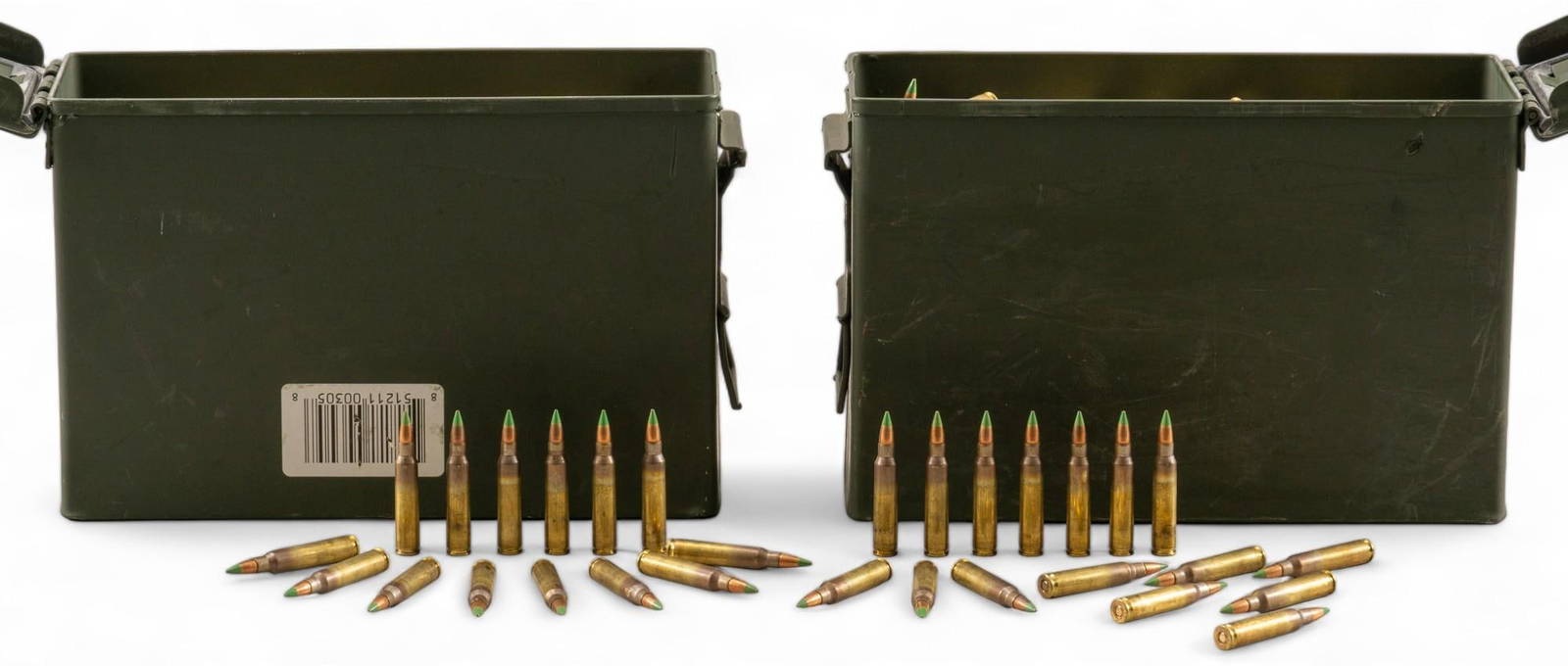 Approx. 1000 Rounds Of M855 5.56 Nato Ammunition Auction