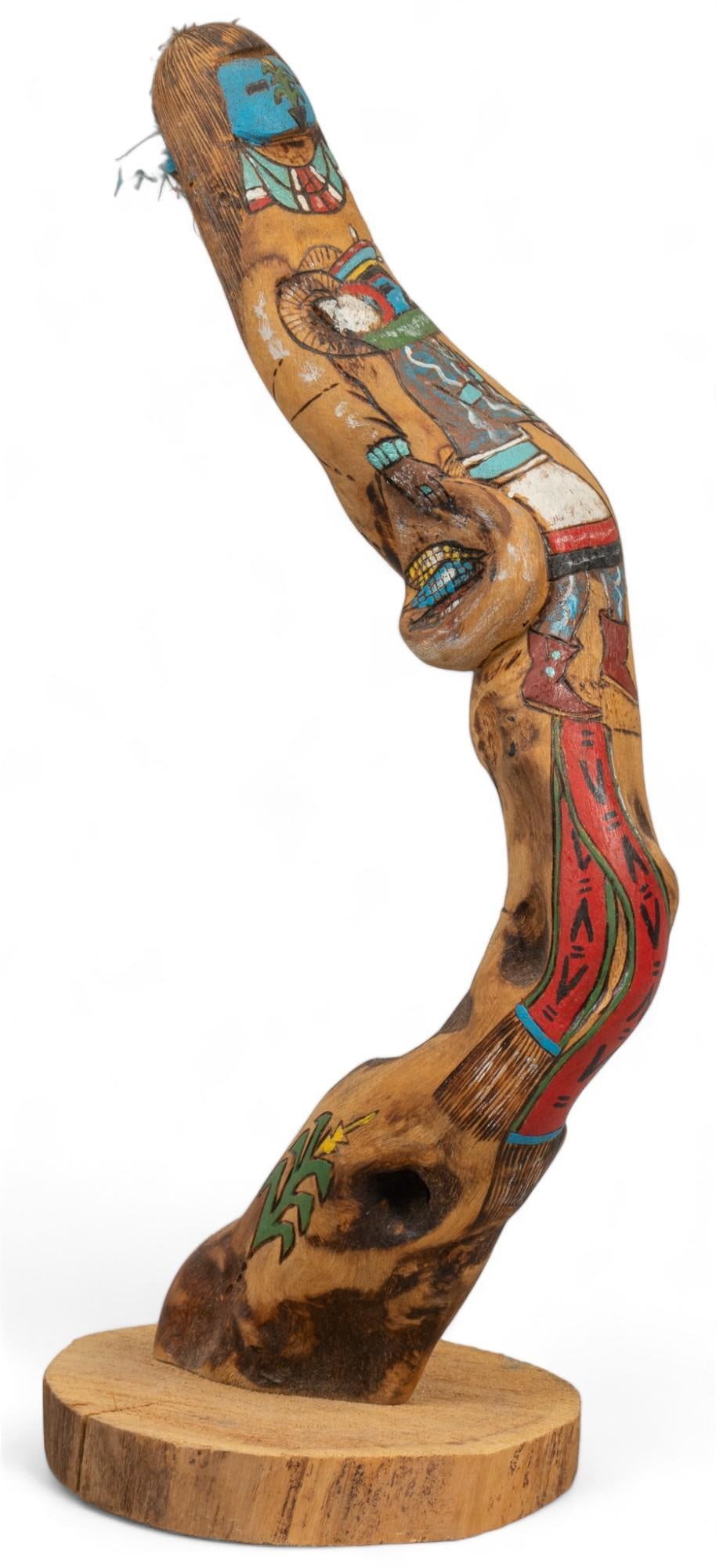 Billy Begaye, "yei Blue Corn Maiden", 2007 Auction