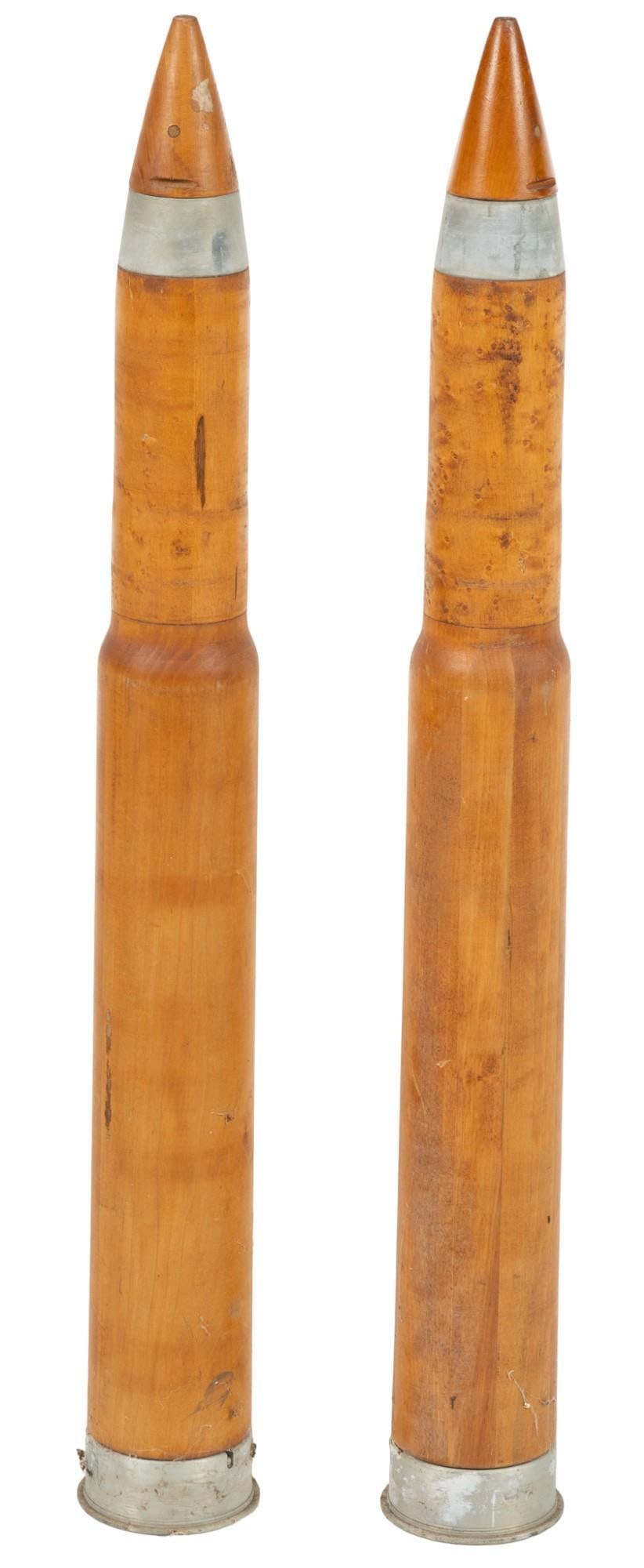 Pair Of World War Ii U.s. Navy Training Shells