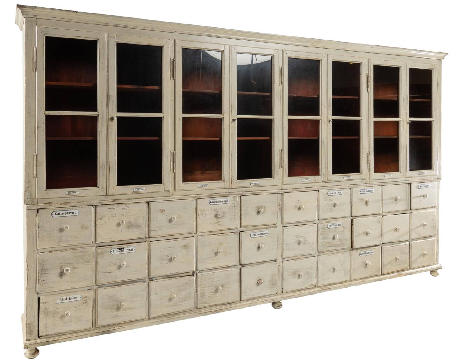 Monumental General Store Display Cabinet Auction