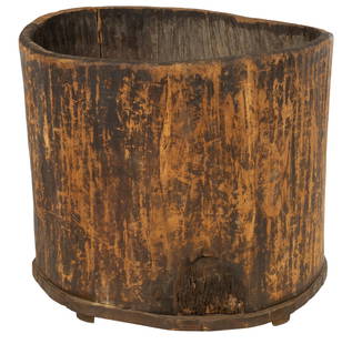 Wooden Rain Barrel