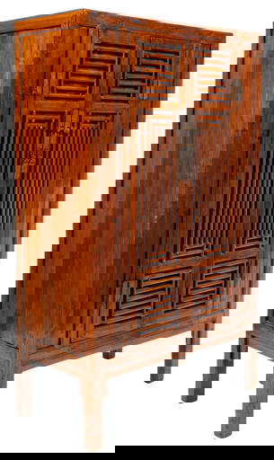 Asian Style Wooden Cabinet