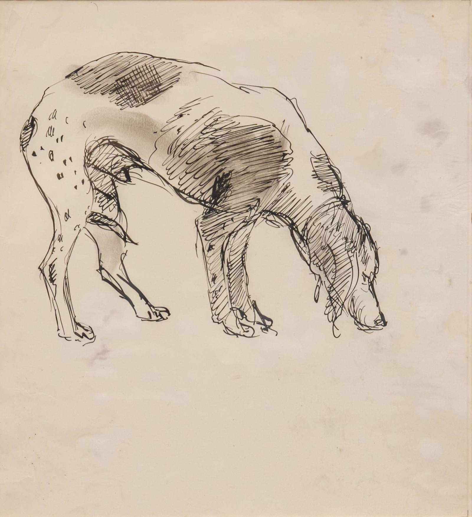Peter Hurd, Study For Farmer Hunstman Auction