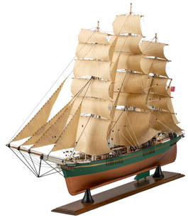 Vintage Model Ship, Hms Bounty Auction