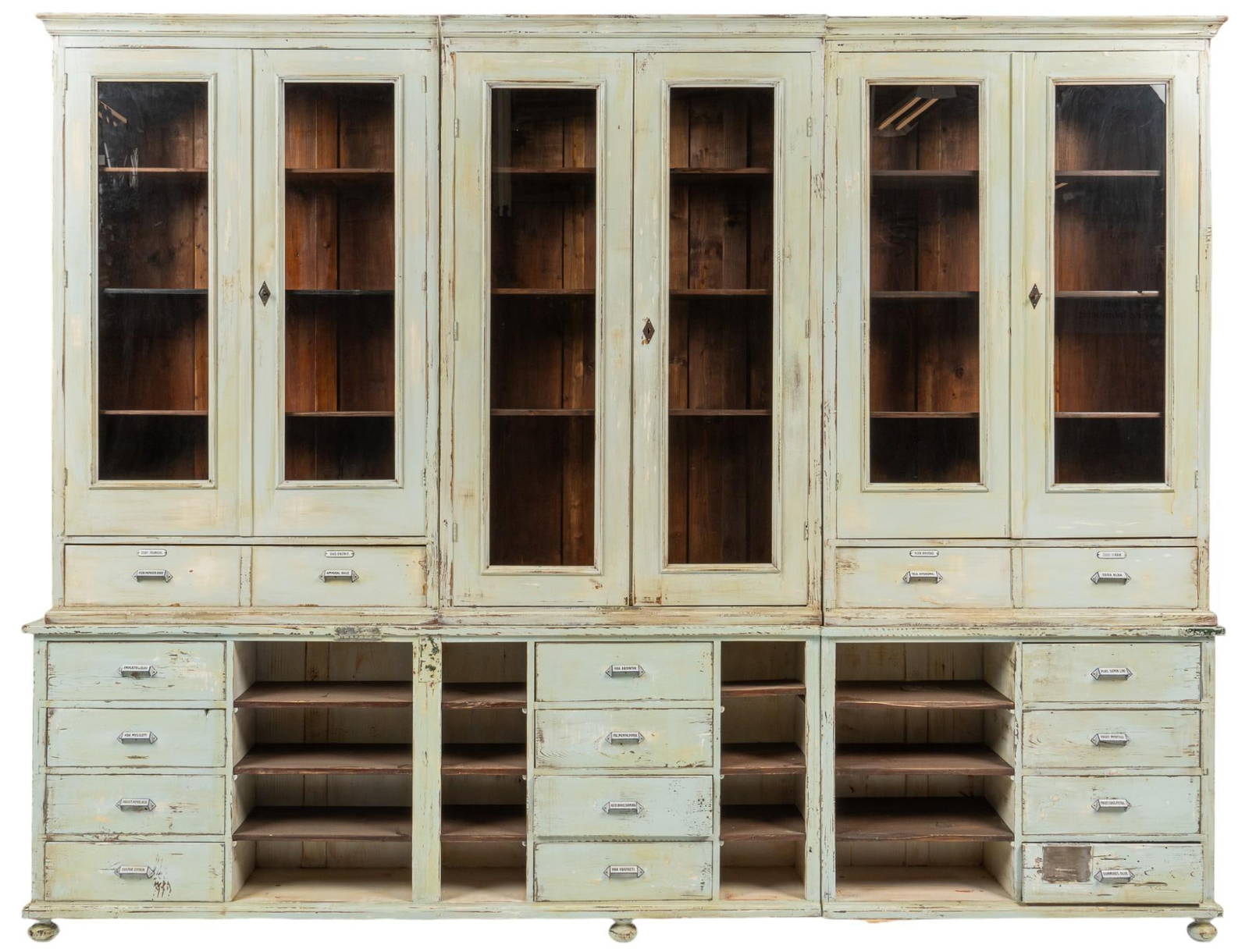 Monumental General Store Display Cabinet Auction
