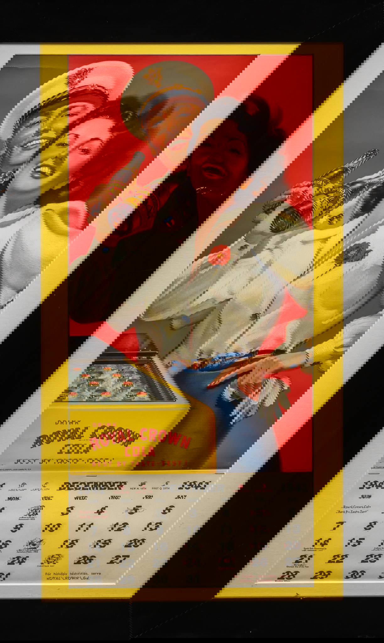 Royal Crown Cola Calendar (1941) Auction