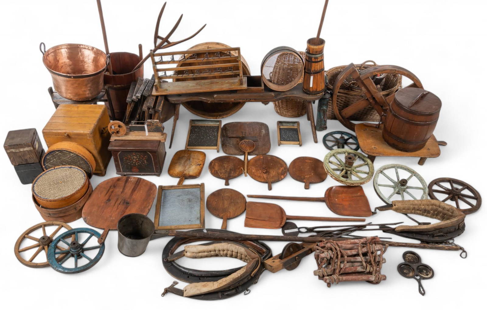 Collection Of Farmhouse Items Auction