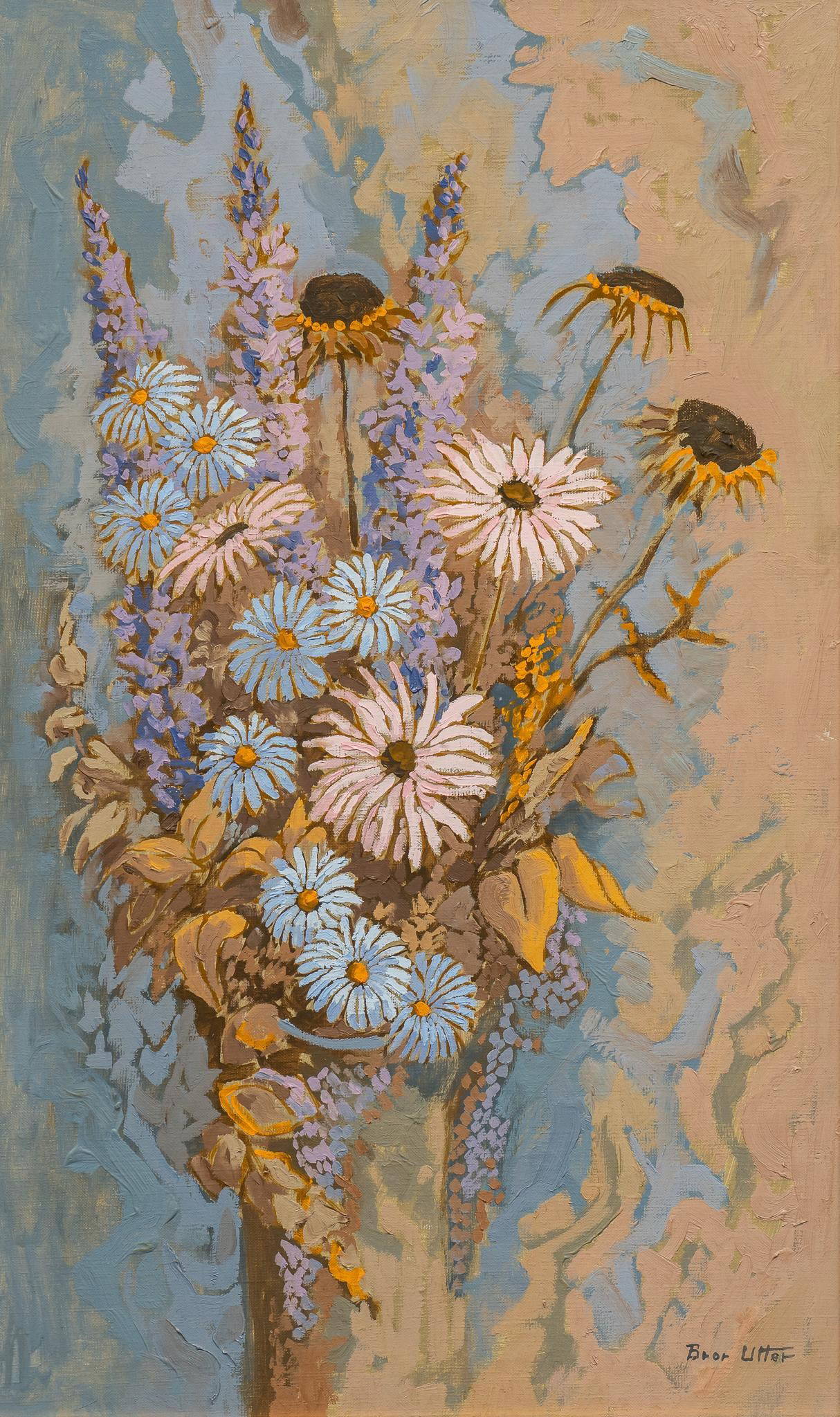 Bror Utter, Floral Still Life Auction