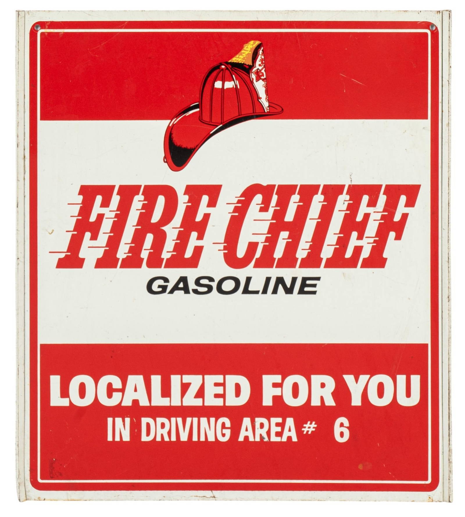 1950s Texaco Fire Chief Gasoline Sign Auction