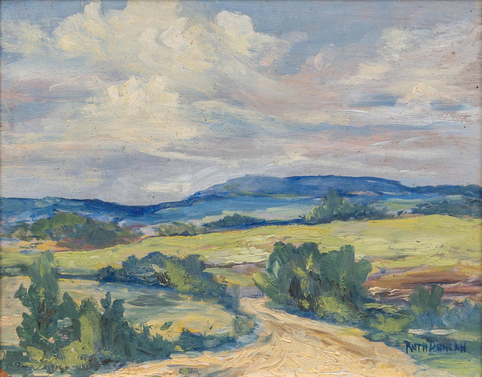 Ruth Duncan, Hill Country View Auction