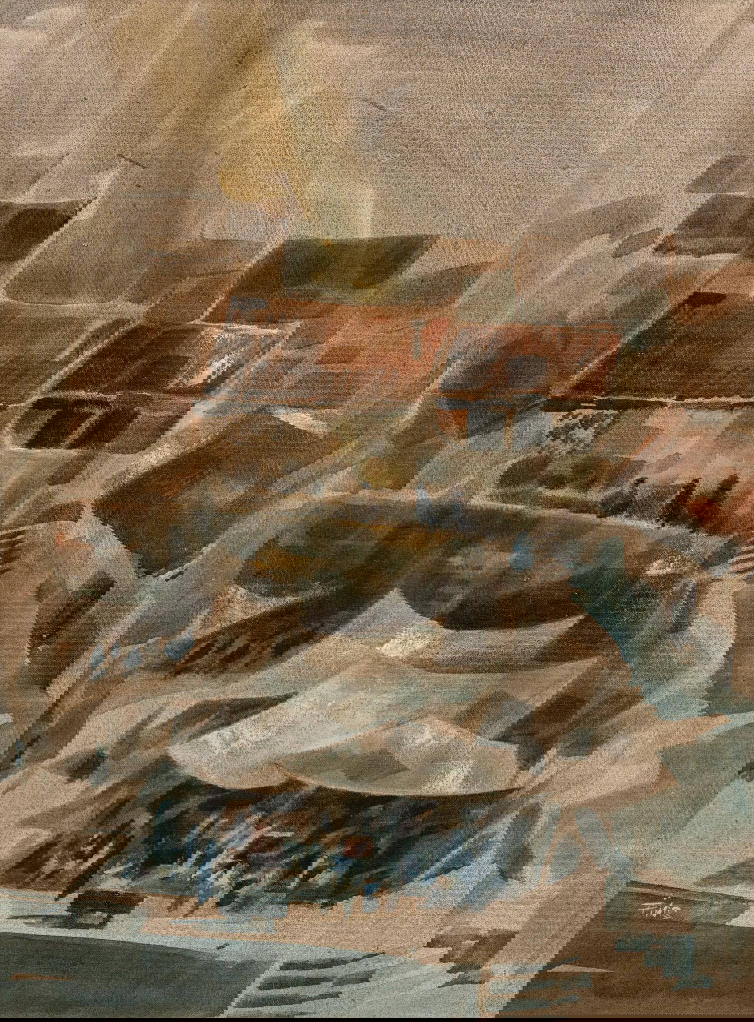 Finis Collins, "the Market" Auction