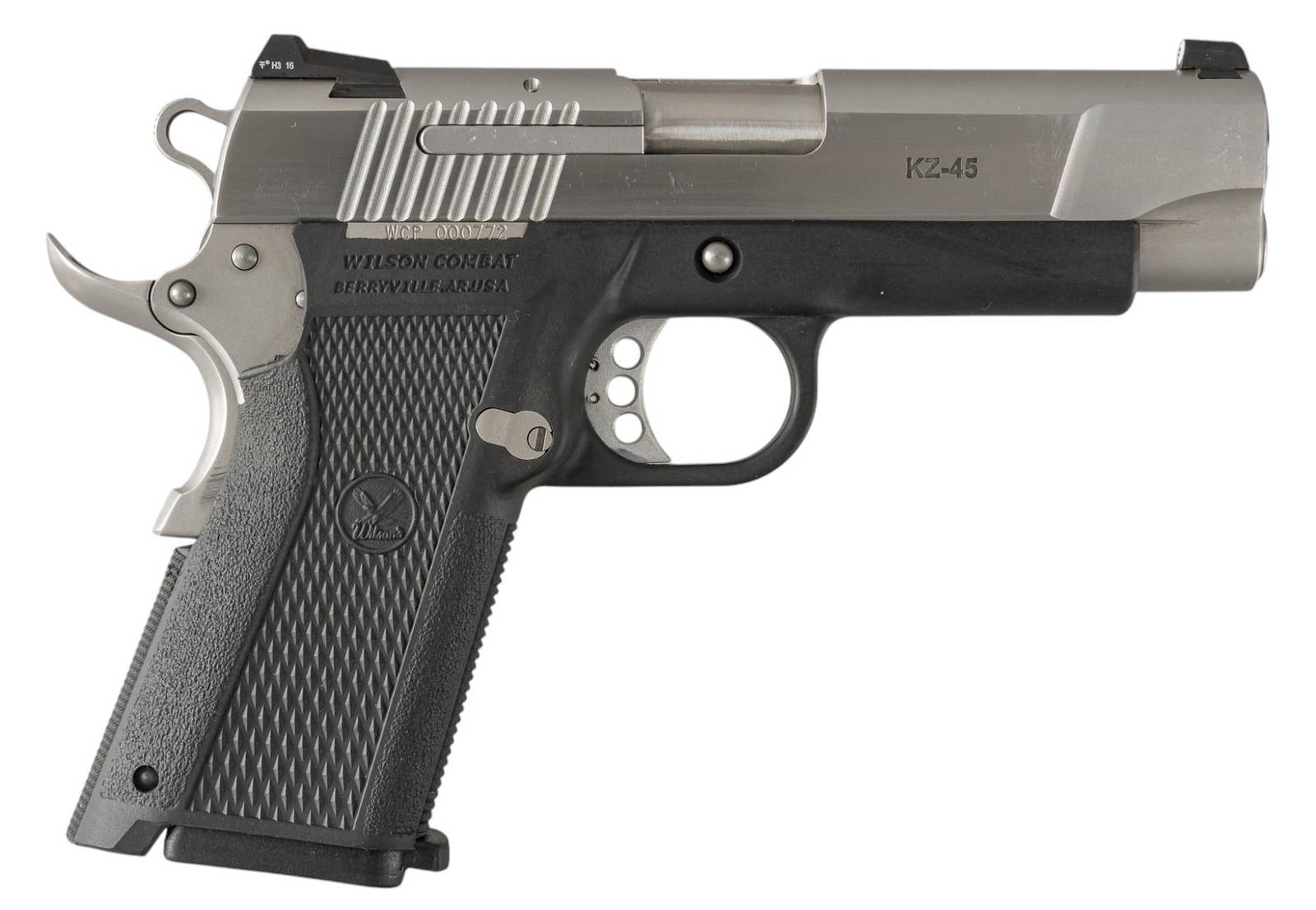 Wilson Combat Kz-45 45 Acp Semi Auto Pistol Auction