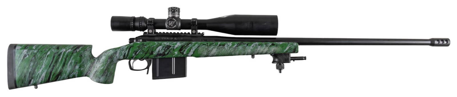 Hill Country Rifles Defiance Lh 338 Lapua Bolt-action Rifle Auction