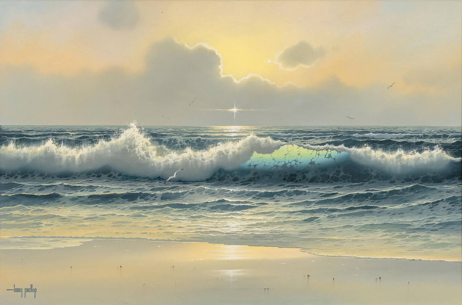 Larry Prellop, Seascape Auction