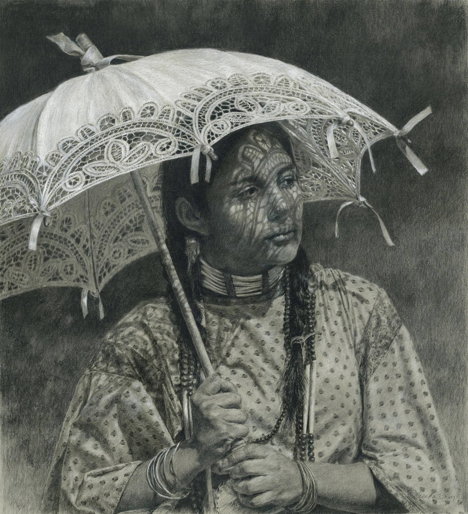 Brenda Murphy, "dancing Sun" Auction