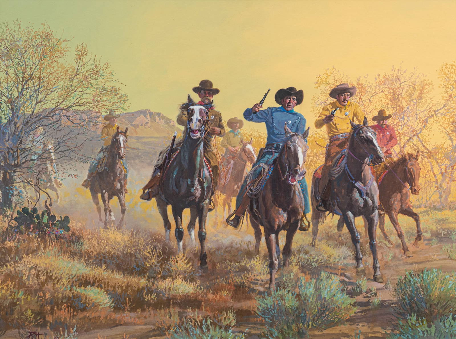 Donald Putman, "texas Rangers" Auction