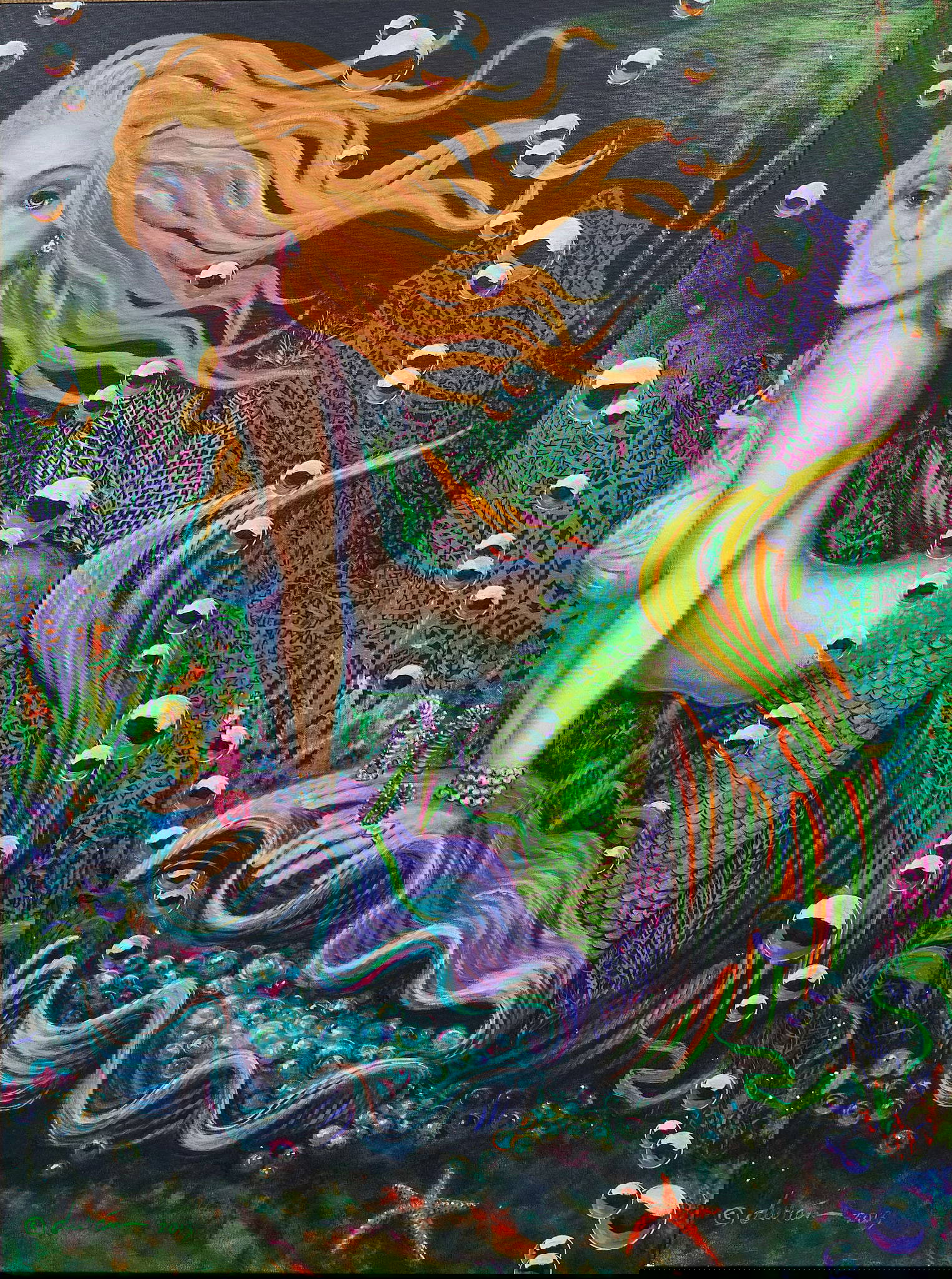 Gilbert Duran, La Sirena Artist Proof - Jun 21, 2025 | Vogt Auction Texas In Tx