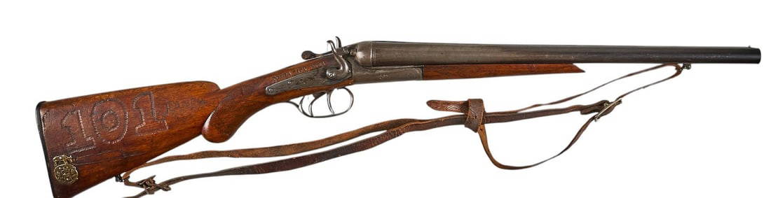 Extensively Marked Miller Brothers 101 Ranch Wild West Show Shotgun Auction