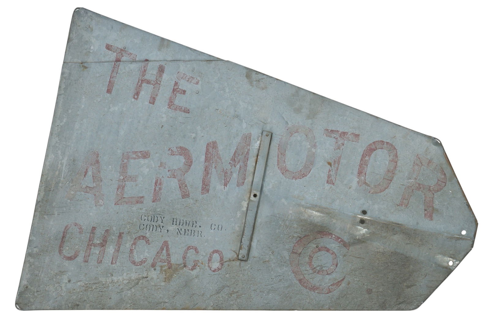 Aermotor Windmill Co. Tail Vane - Jul 27, 2025 | Vogt Auction Texas In Tx