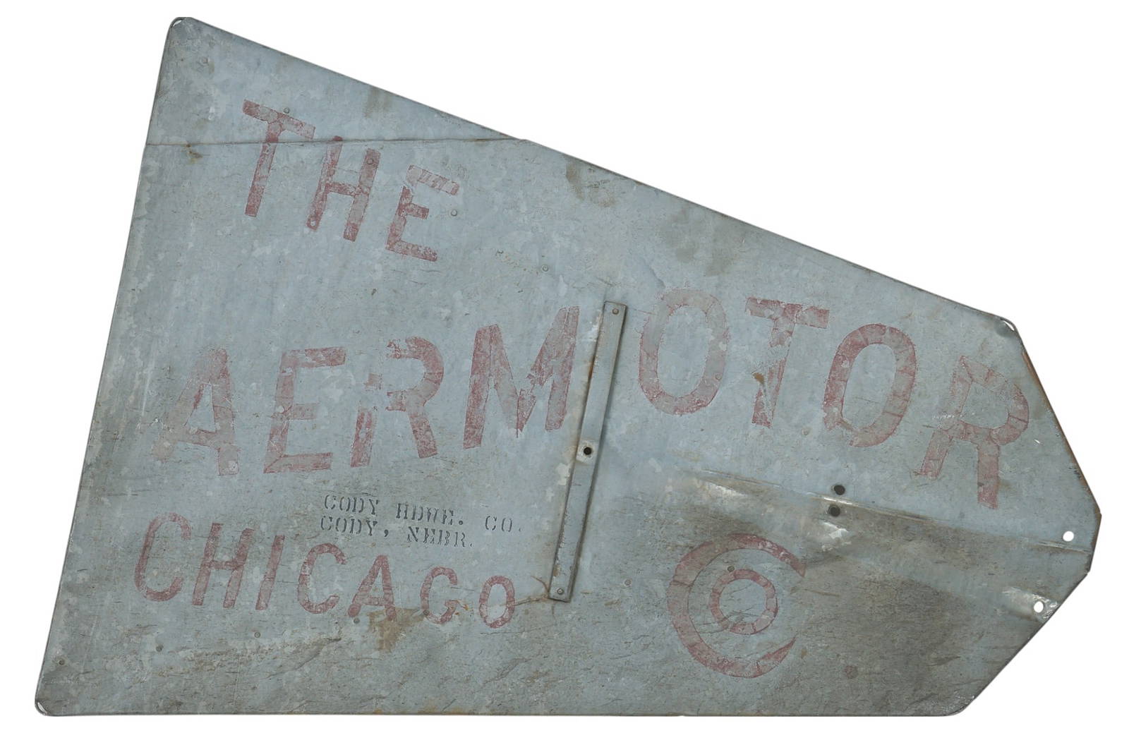Aermotor Windmill Co. Tail Vane - Jul 27, 2025 | Vogt Auction Texas In Tx