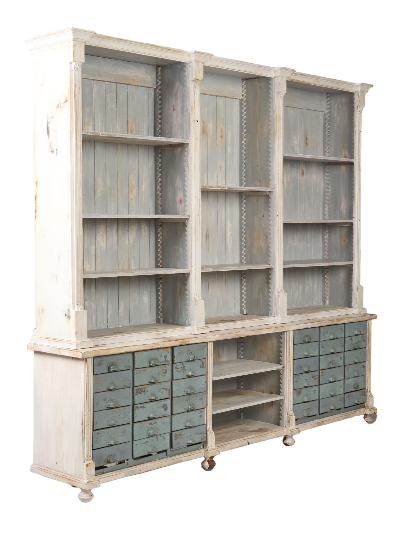 Monumental General Store Apothecary Cabinet Auction