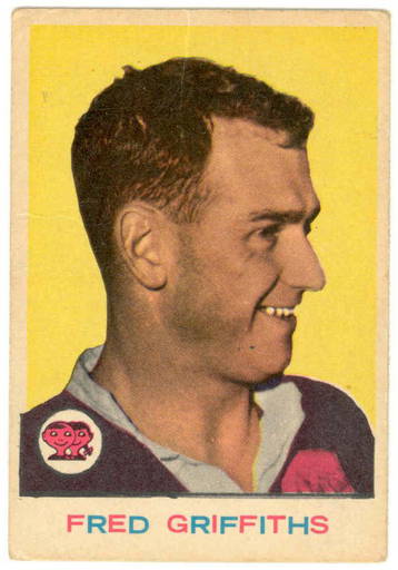 37. Aust. Rugby League Scanlens 1964 Fred Griffiths