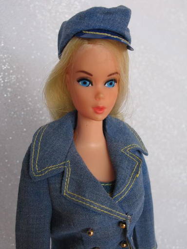 Mattel Barbie 'busy Barbie' 1971 #1311. Blonde Hair
