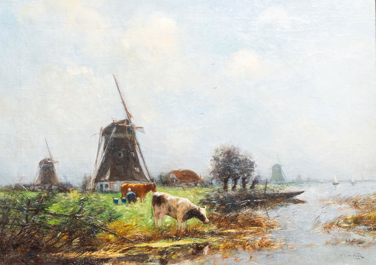 Berend Jan Brouwer (1872-1936): An animated river - Sep 10, 2021 ...