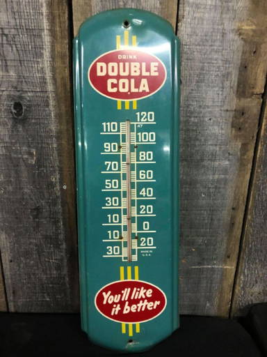 Drink Double Cola Thermometer In Excellent Condition