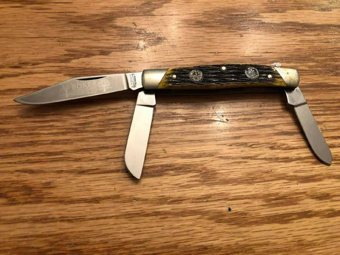 Boker Tang Stamp Double Emblem