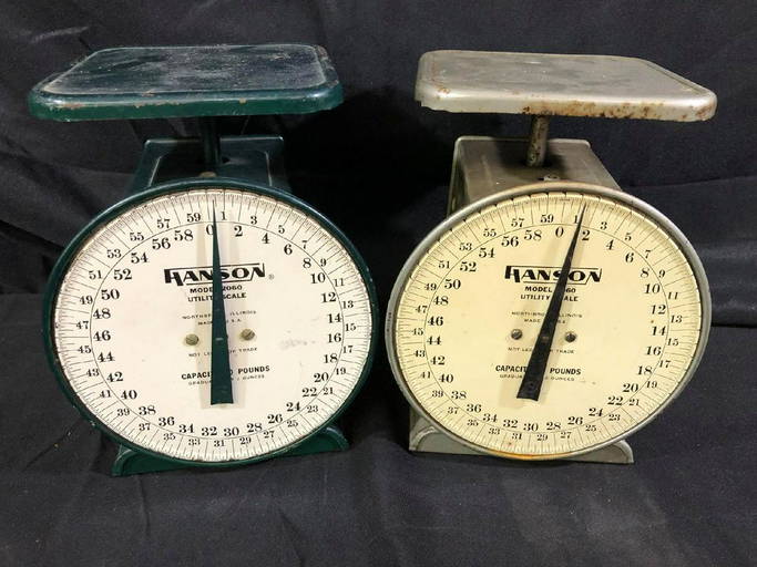 Pair Of Hanson Model 2060 Utility Scales