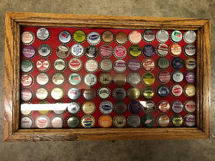 Vintage Bottle Cap Collection Never Used, Never