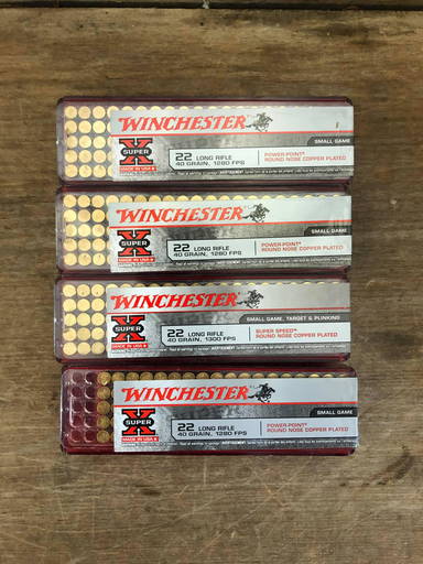 390 Rounds Winchester Super X .22lr